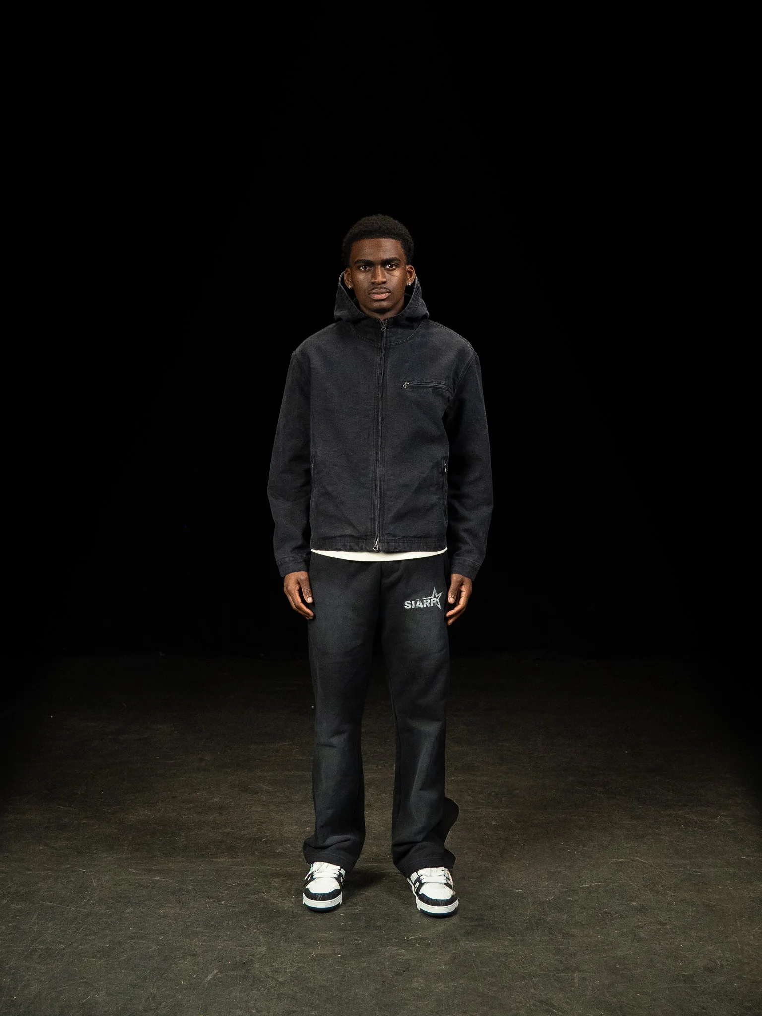 Denim Hooded Jacket - SIARR